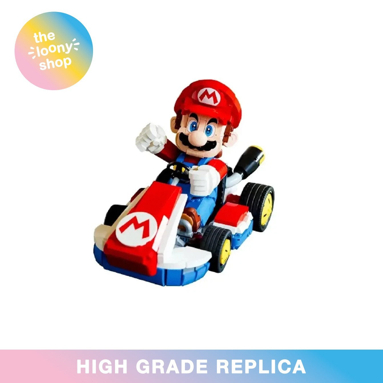 72037 MOC Mario Kart – Mario & Standard Kart Building Blocks 1972pcs ...
